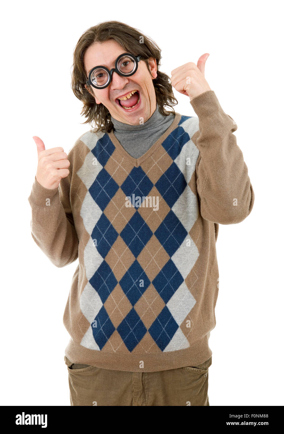 Geek man hi-res stock photography and images - Alamy