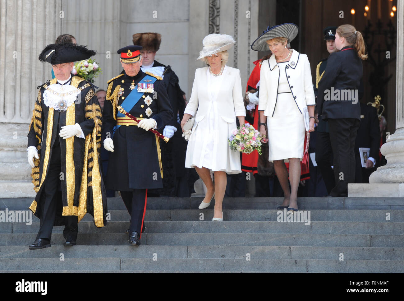 Battle of Waterloo 200th Anniversary at St Paul's commemoration service ...