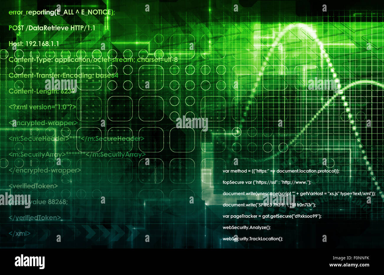 Smartphone Technology as a Presentation Background Art Stock Photo - Alamy