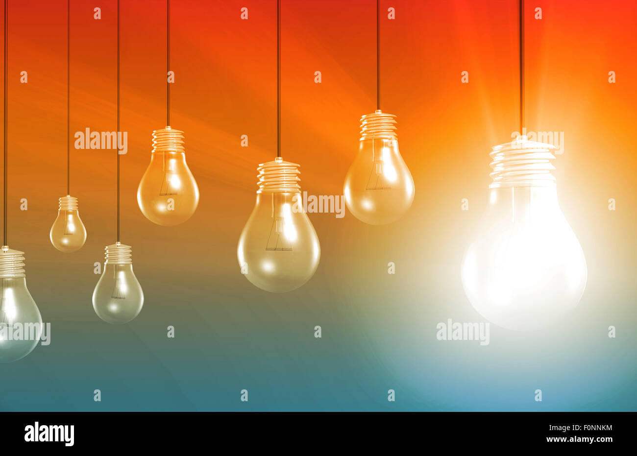 Think Outside the Box or Thinking Different Ideas Stock Photo - Alamy