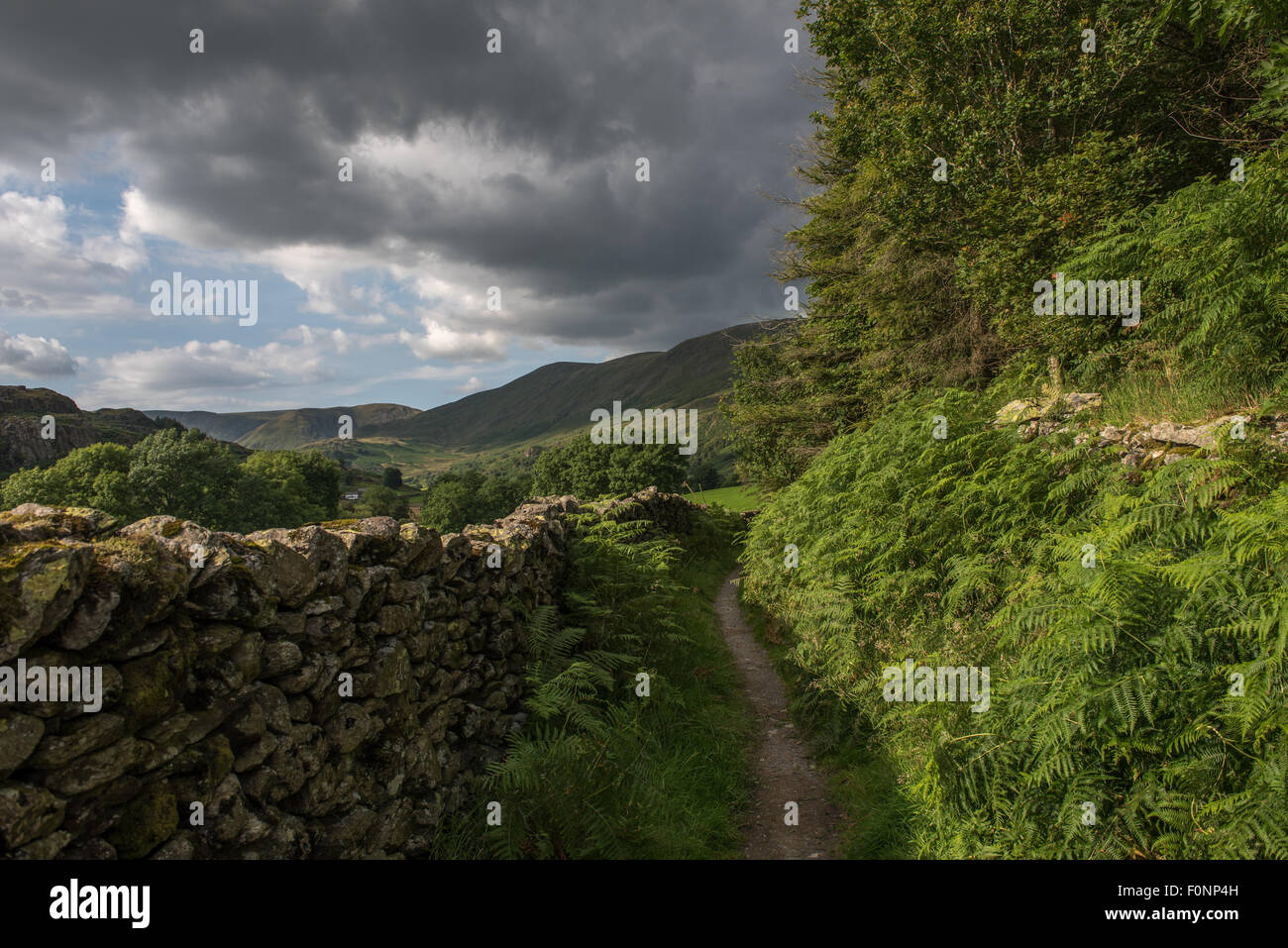 Low Lane Kentmere Stock Photo - Alamy