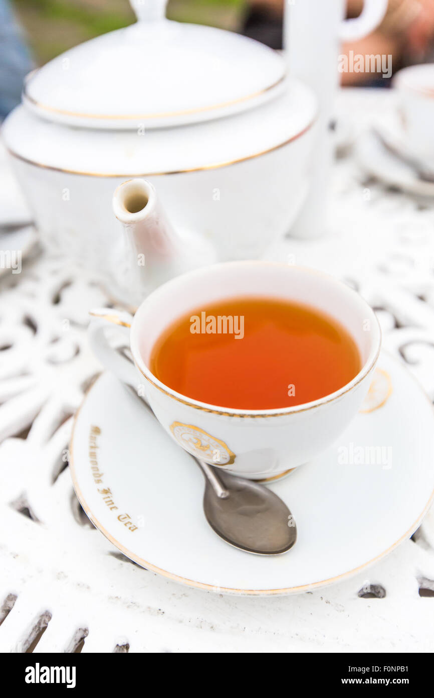 Sri Lanka Mackwoods tea house Stock Photo - Alamy
