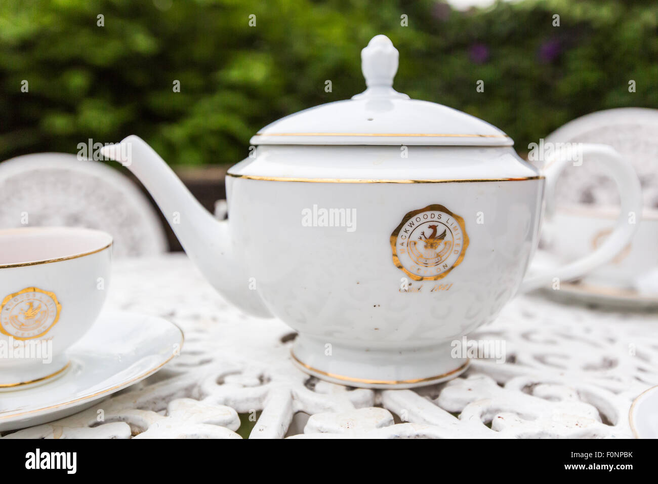Sri Lanka Mackwoods tea house Stock Photo - Alamy