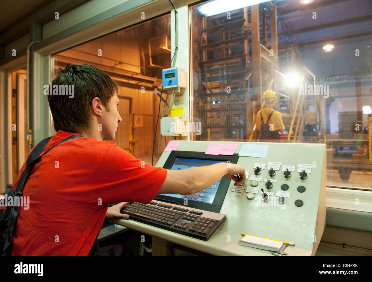Assembly line operator hi-res stock photography and images - Alamy