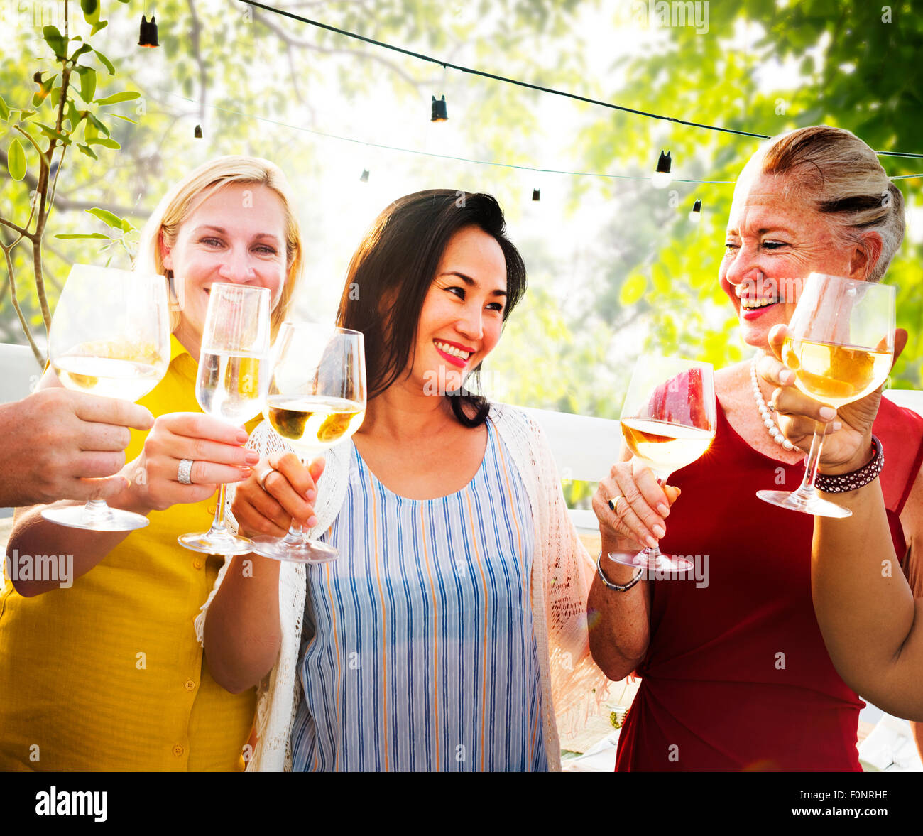Friends Friendship Party Hanging out Concept Stock Photo - Alamy