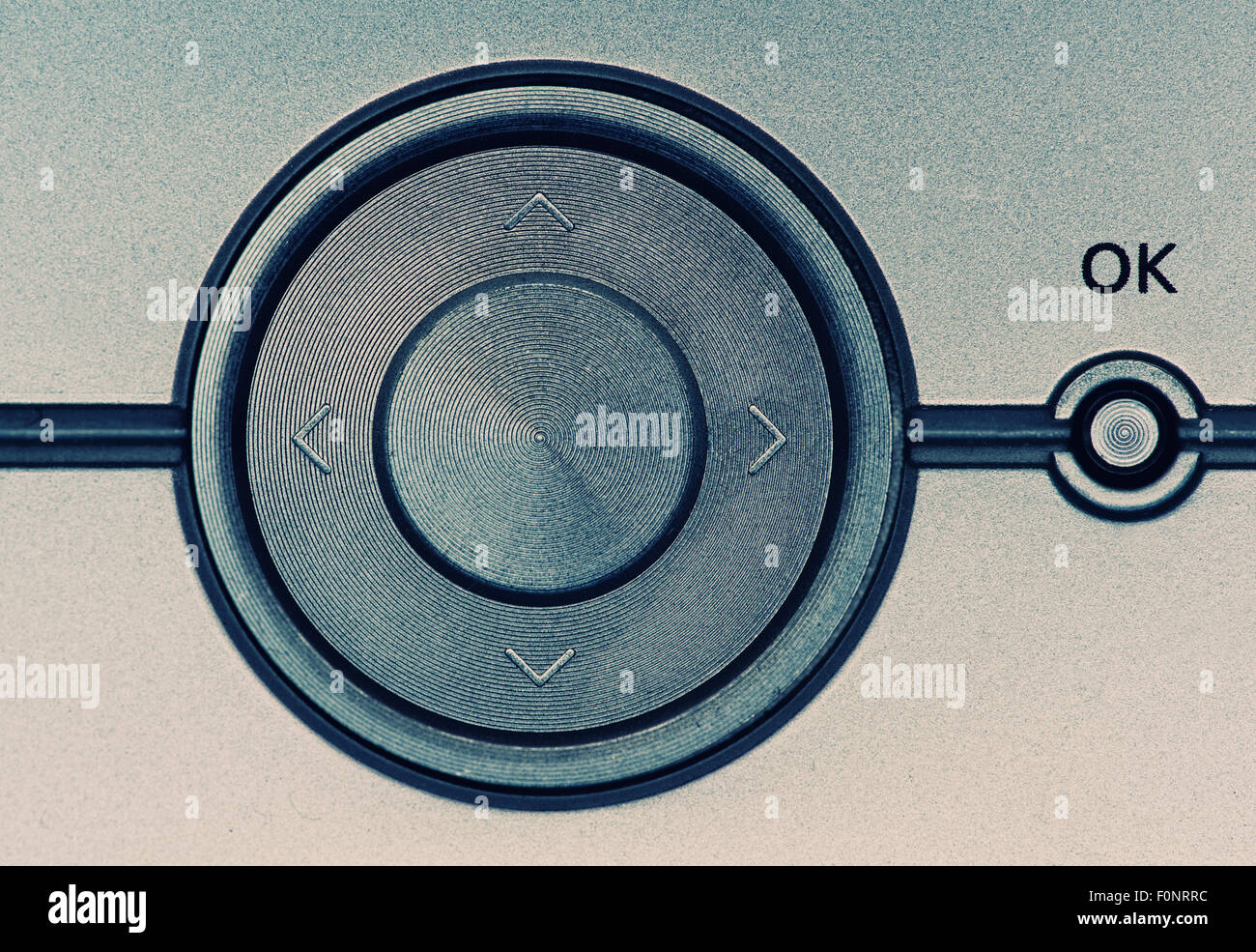 Picture of a silver button close-up Stock Photo - Alamy