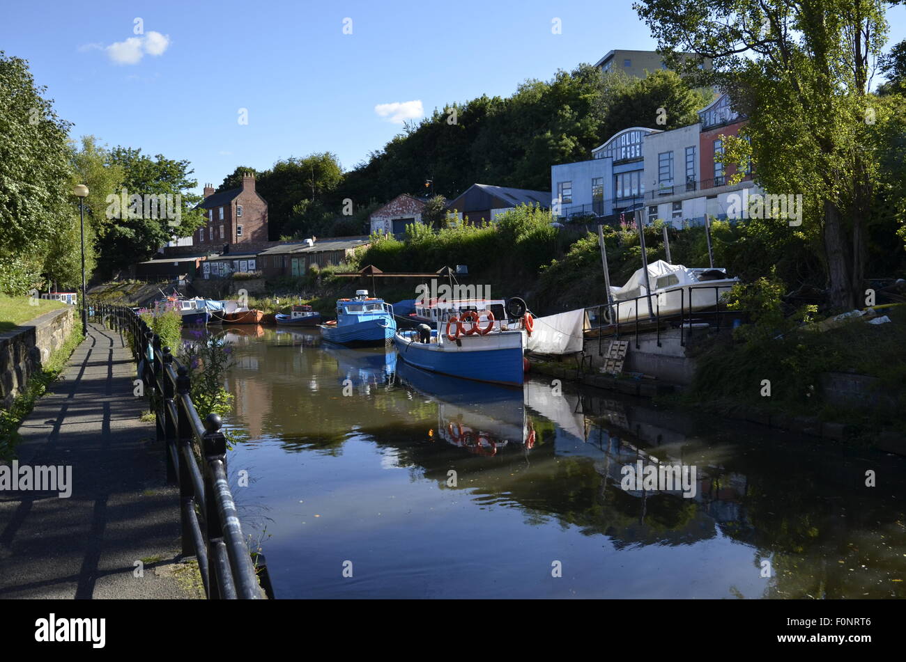The Ouseburn in Newcastle Upon Tyne Stock Photo - Alamy
