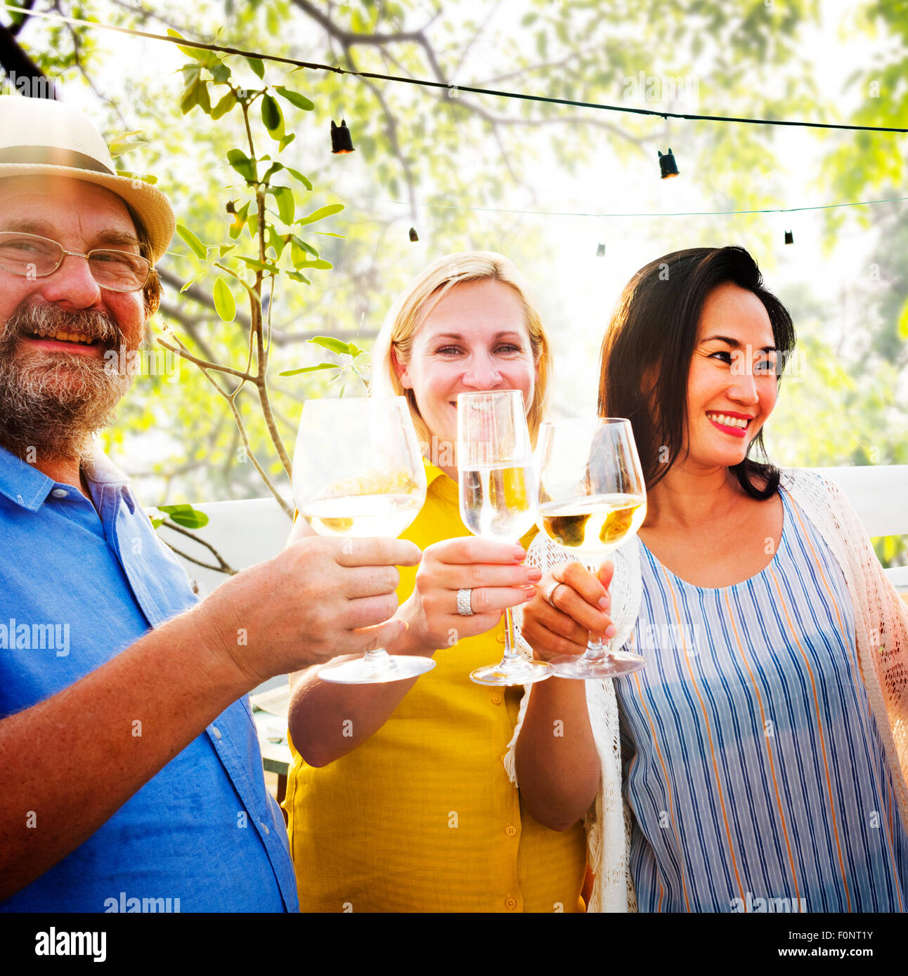 Friends Friendship Party Hanging out Concept Stock Photo - Alamy