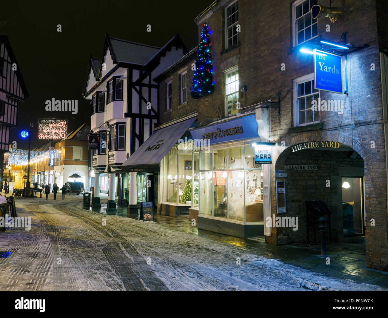 Christmas lights chesterfield hi-res stock photography and images - Alamy