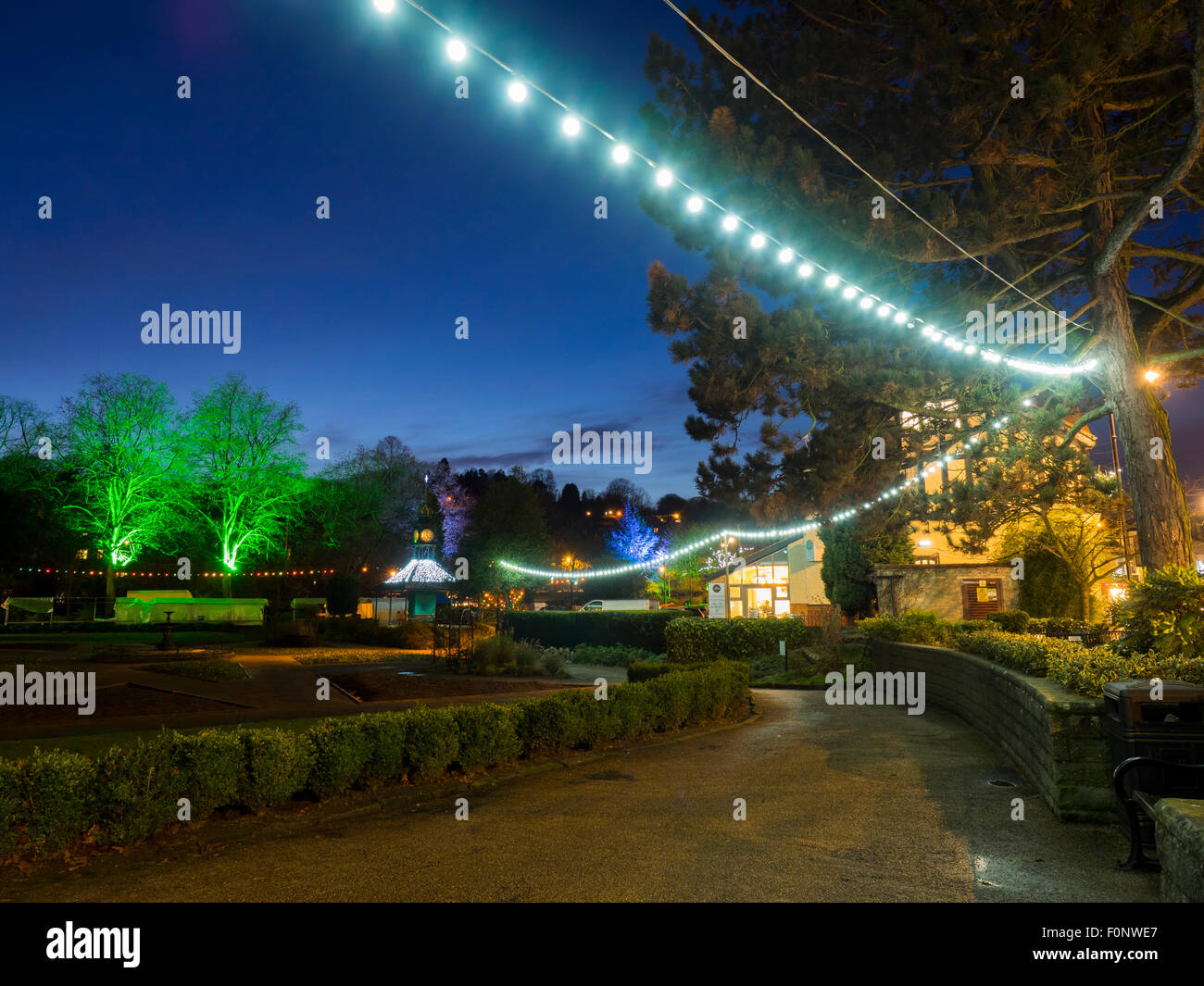 Matlock illuminations hi-res stock photography and images - Alamy