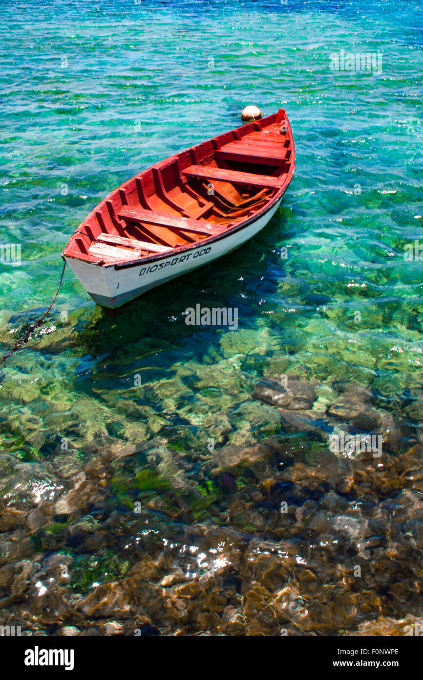 Fishermen's warf Curacao Stock Photo - Alamy