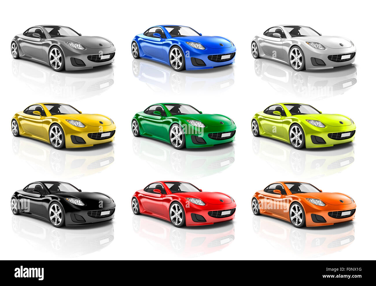 Brandless Car Automobile Vehicle Concept Stock Photo - Alamy