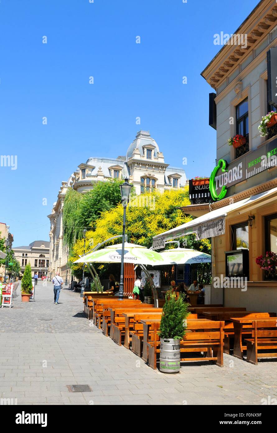 Old town bucharest hi-res stock photography and images - Alamy