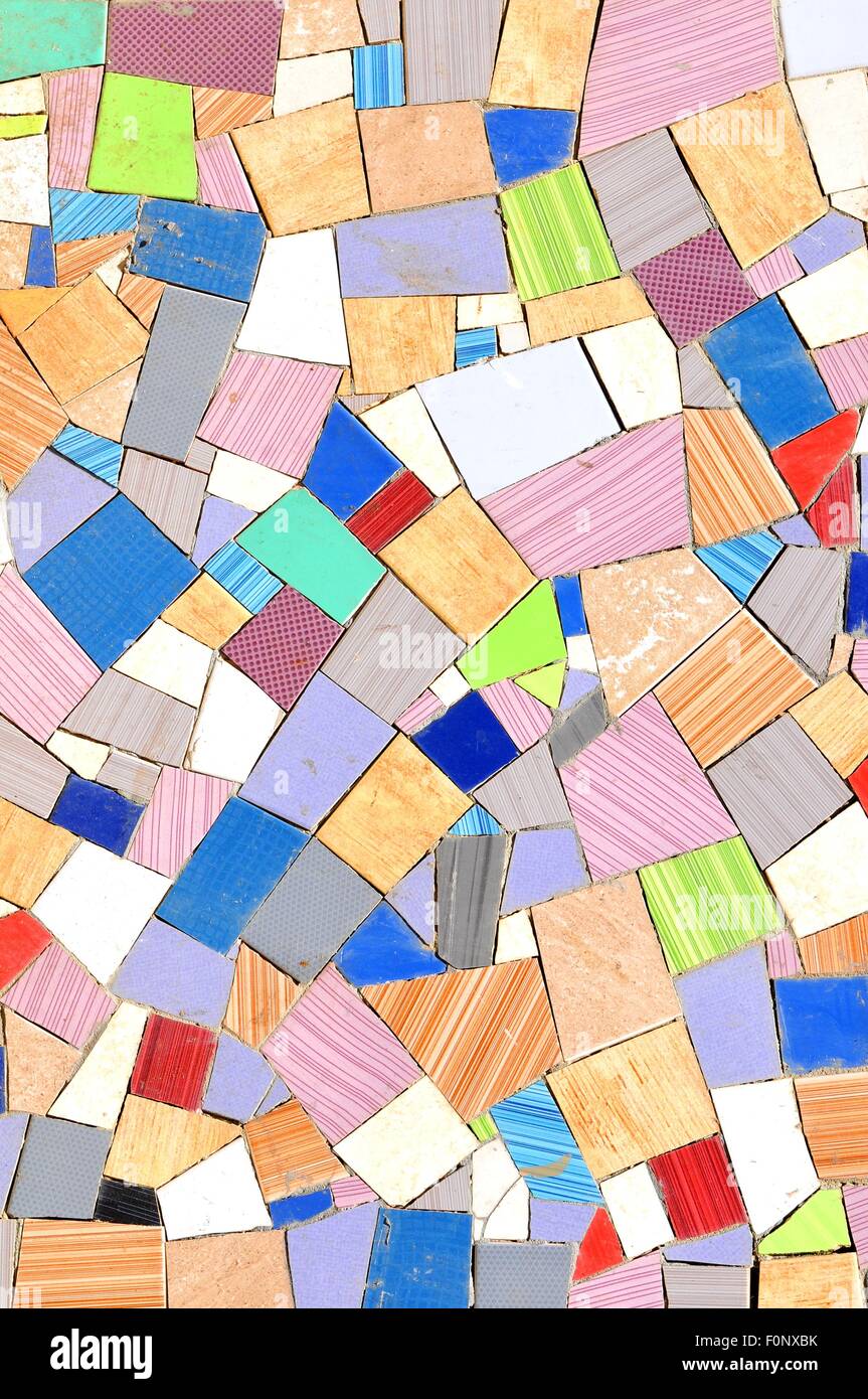 Ceramics colorful texture suitable as background Stock Photo - Alamy