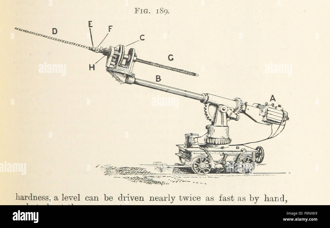 Image taken from page 213 of 'A Text-book of Ore and Stone Mining ...