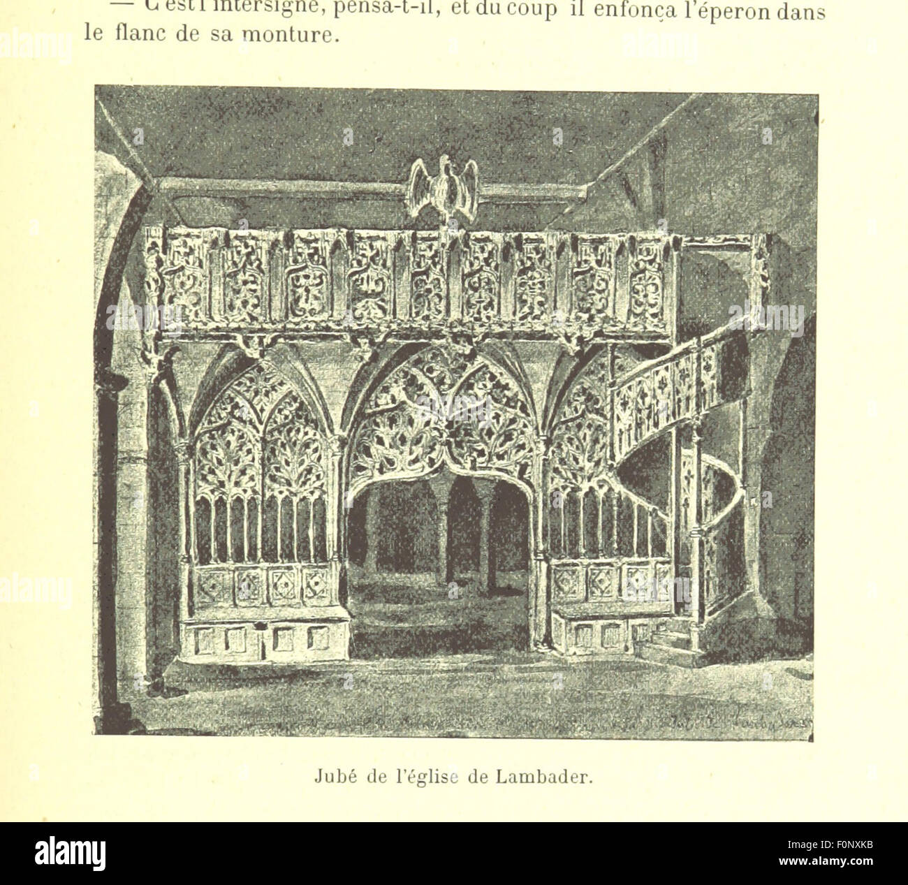 An illustration from 'Bretagne', showcasing the coastal landscapes and ...