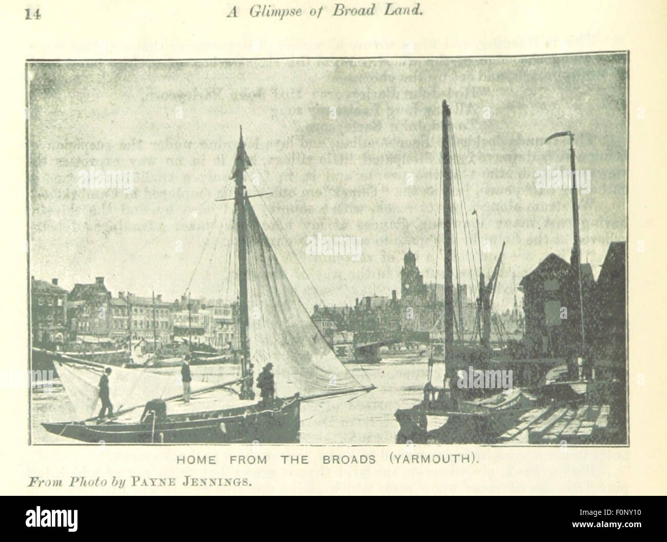 An image from 'Holiday Notes in East Anglia', depicting a snapshot of ...