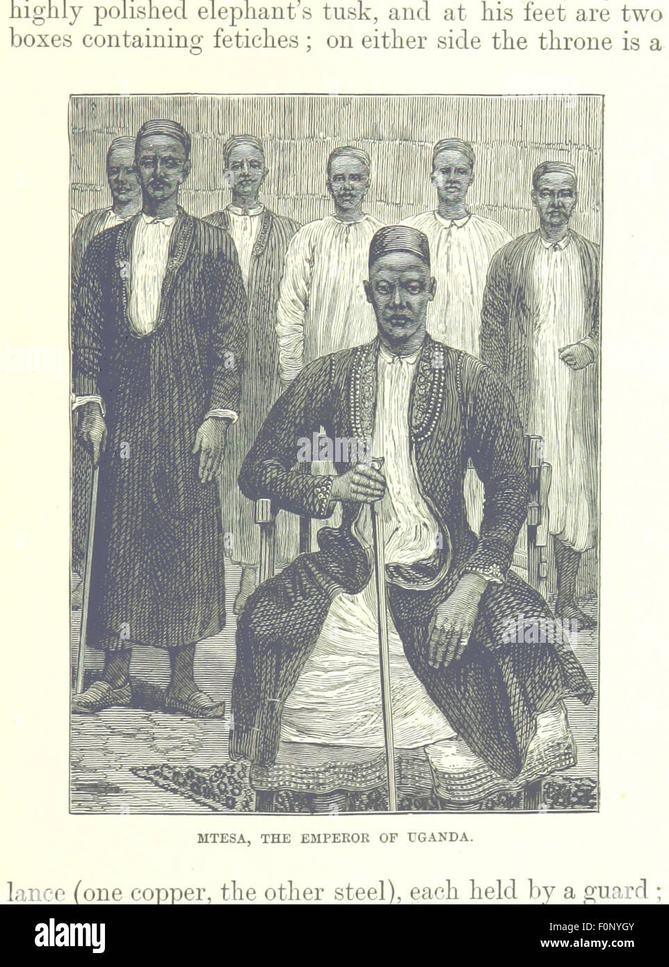 Image taken from page 247 of 'Great Explorers of Africa', showing the ...