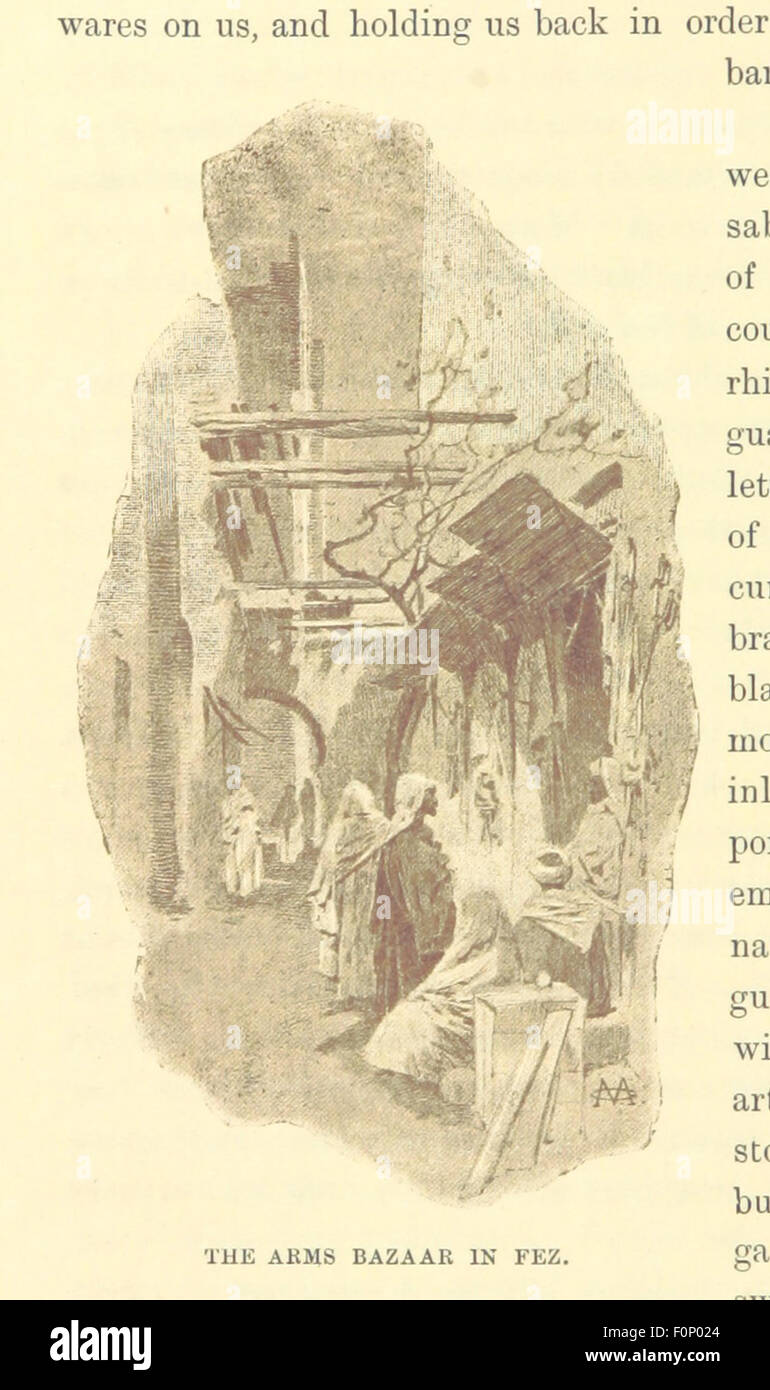 An image from page 296 of 'Among the Moors,' showcasing illustrations ...