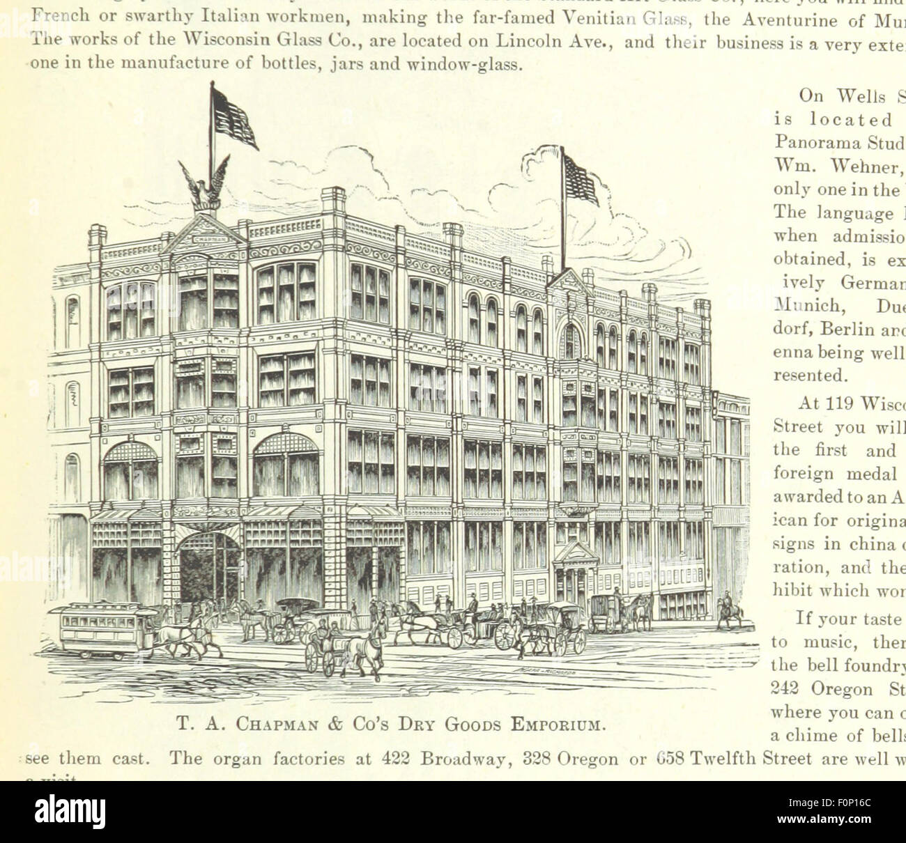 The City of Milwaukee Guide ... Giving a history of the settlement ...