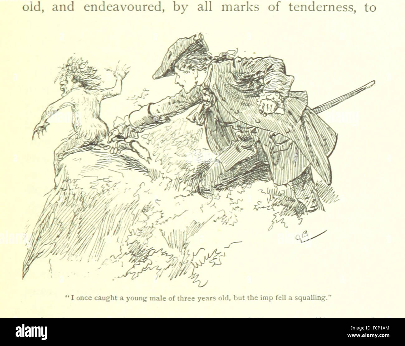 Gulliver's Travels Map Illustration High Resolution Stock Photography ...