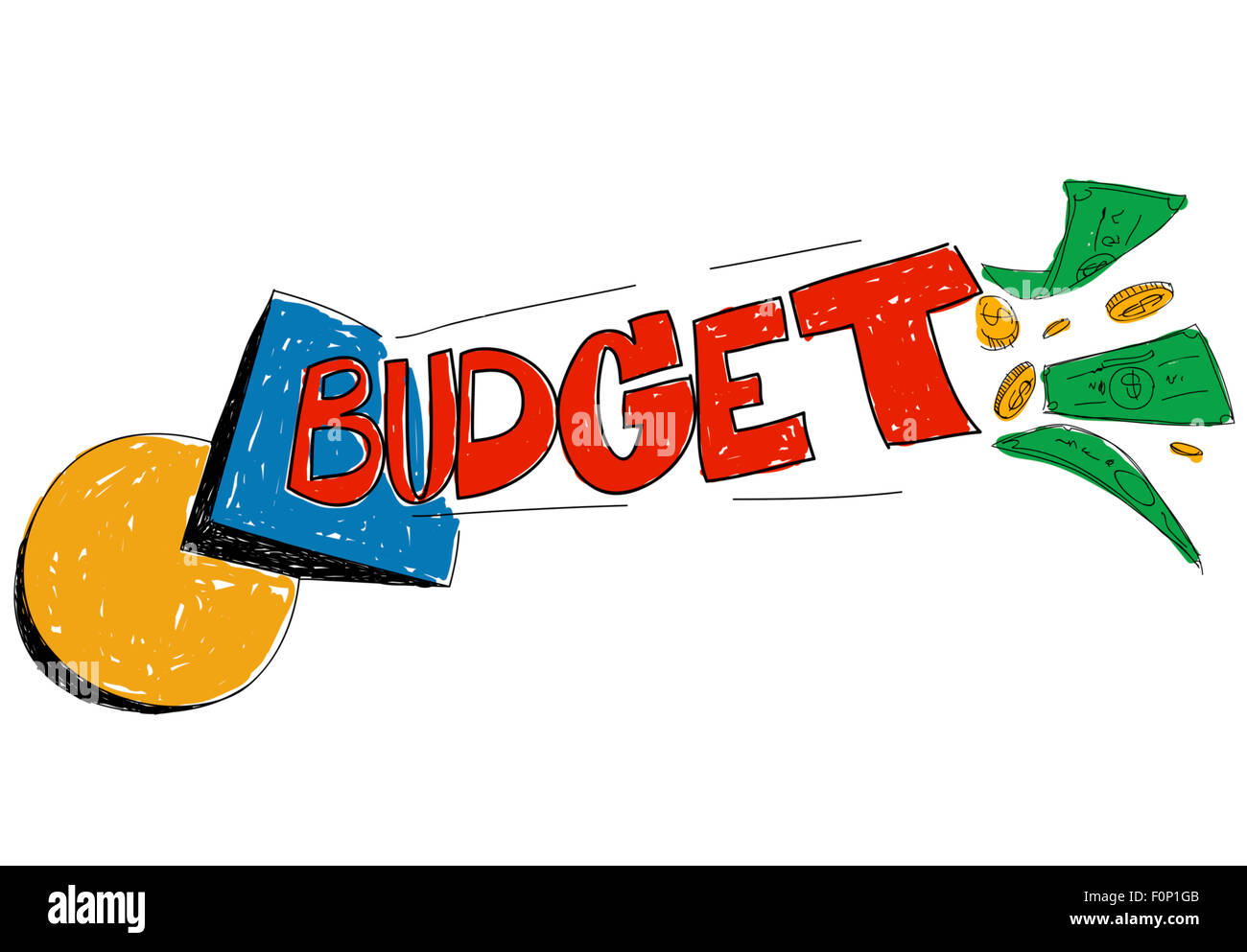 Budget Banking Expenses Planning Concept Stock Photo - Alamy