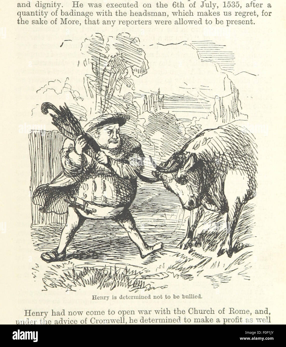 Image from page 417 of '[The Comic History of England]', a humorous ...