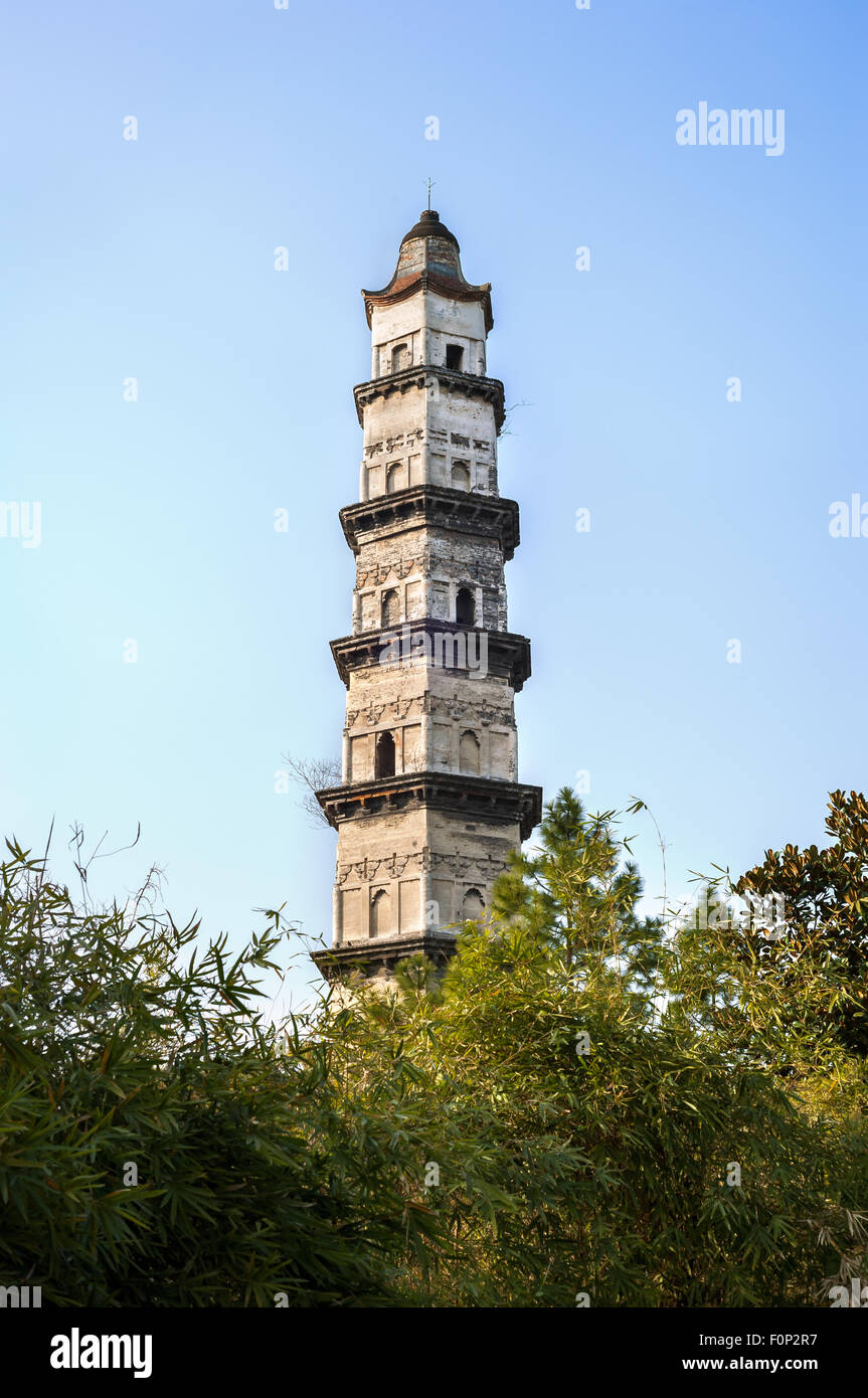 Dashan Pagoda in Shaoxing, Zhejiang Province, China Stock Photo - Alamy