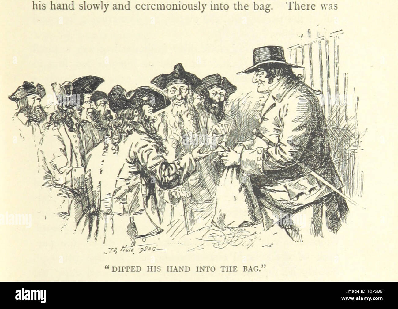 Image from page 19 of 'The King of Schnorrers', a collection of ...