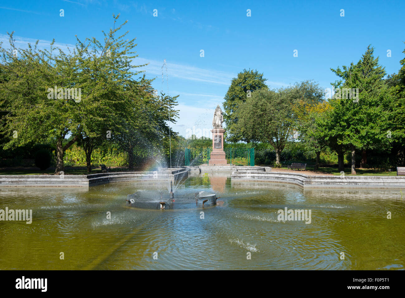 Memorial Park at Victoria Embankment in Nottingham City ...