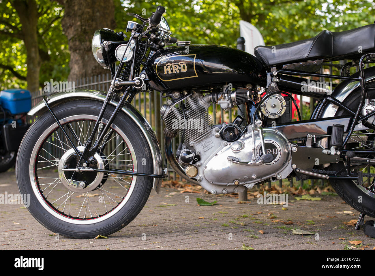1950 HRD vincent series B Meteor 500cc motorcycle. Classic british bike ...