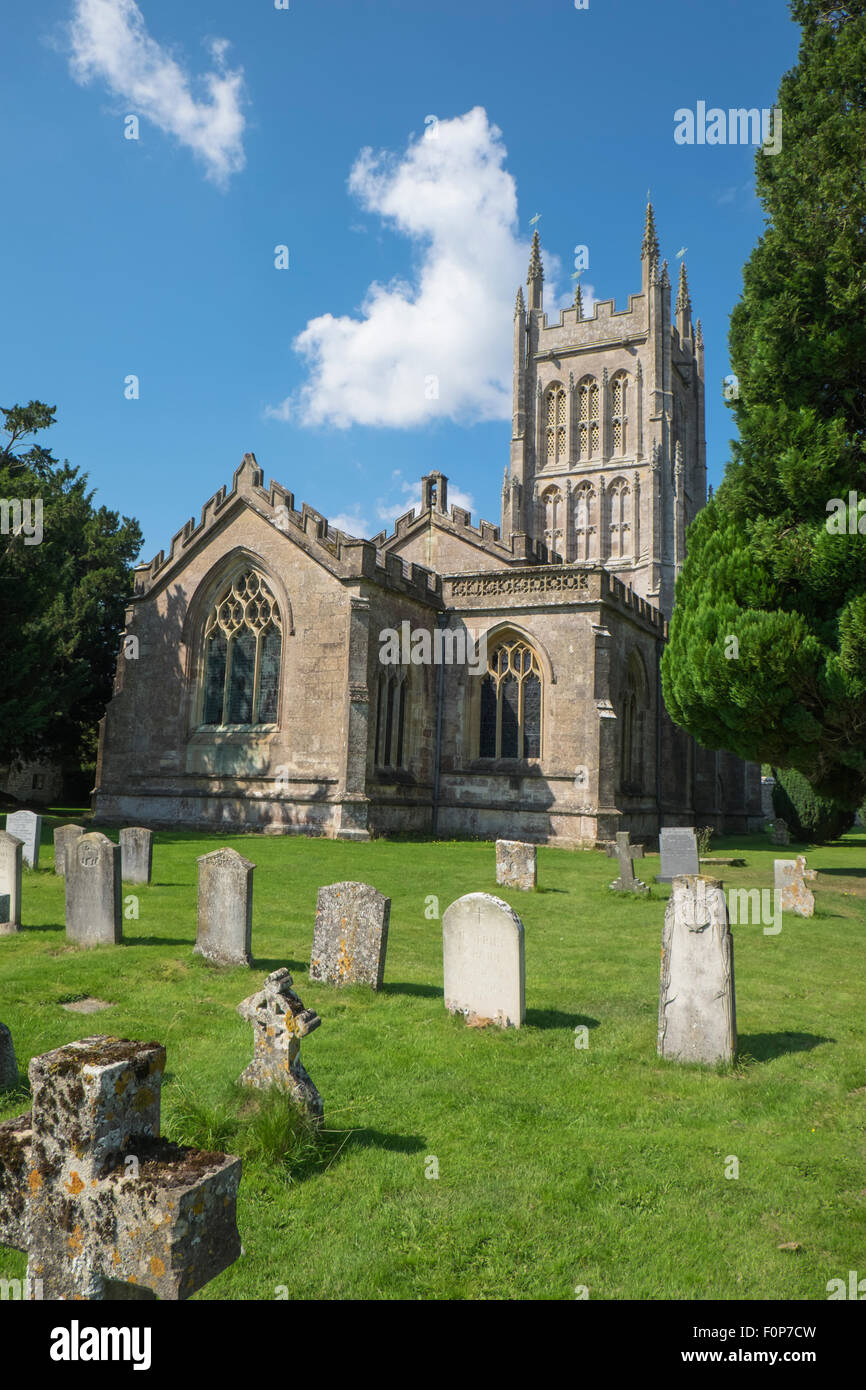 Mells Somerset England UK St Andrews Church yard with Siegfried Sassoon ...