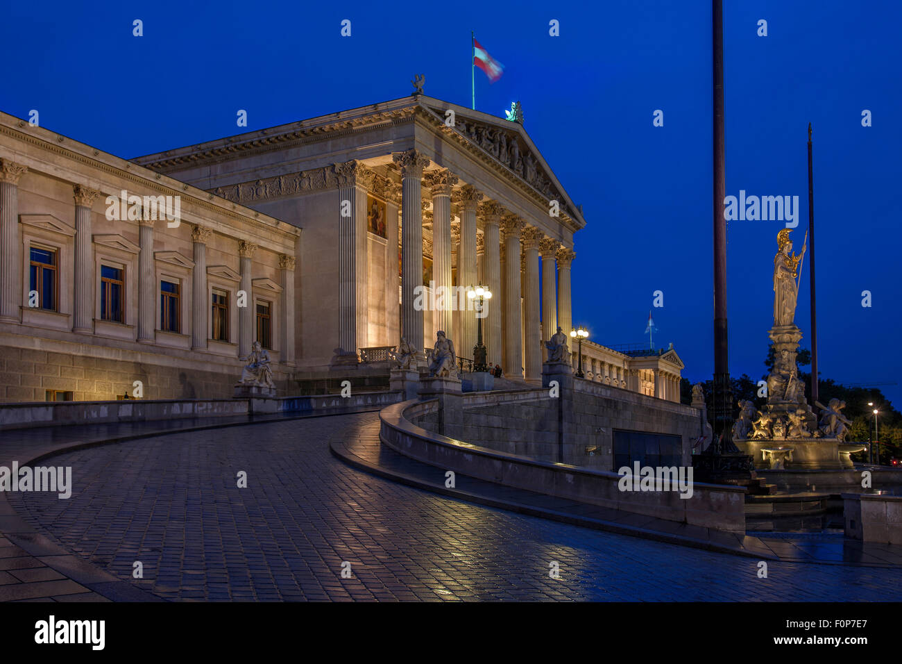 Parliament building in Vienna, Austria, Europe Stock Photo - Alamy