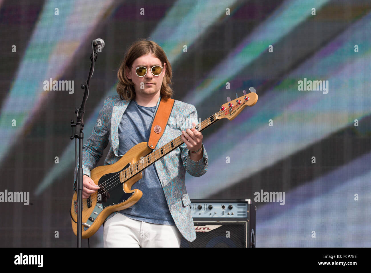 Syd Arthur performing at the Barclaycard Presents British Summer Time ...