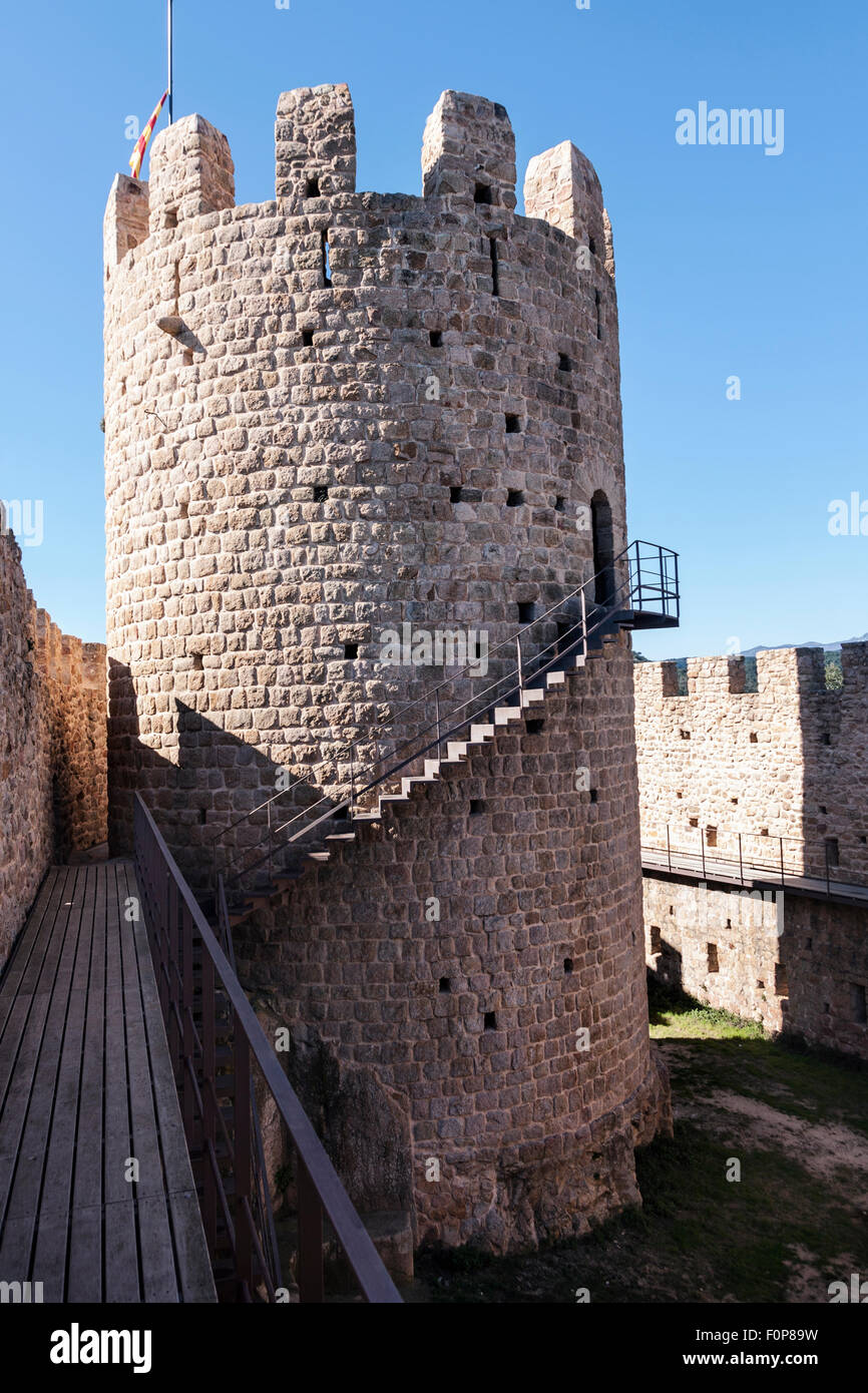 Farners castle. XIth century Stock Photo - Alamy