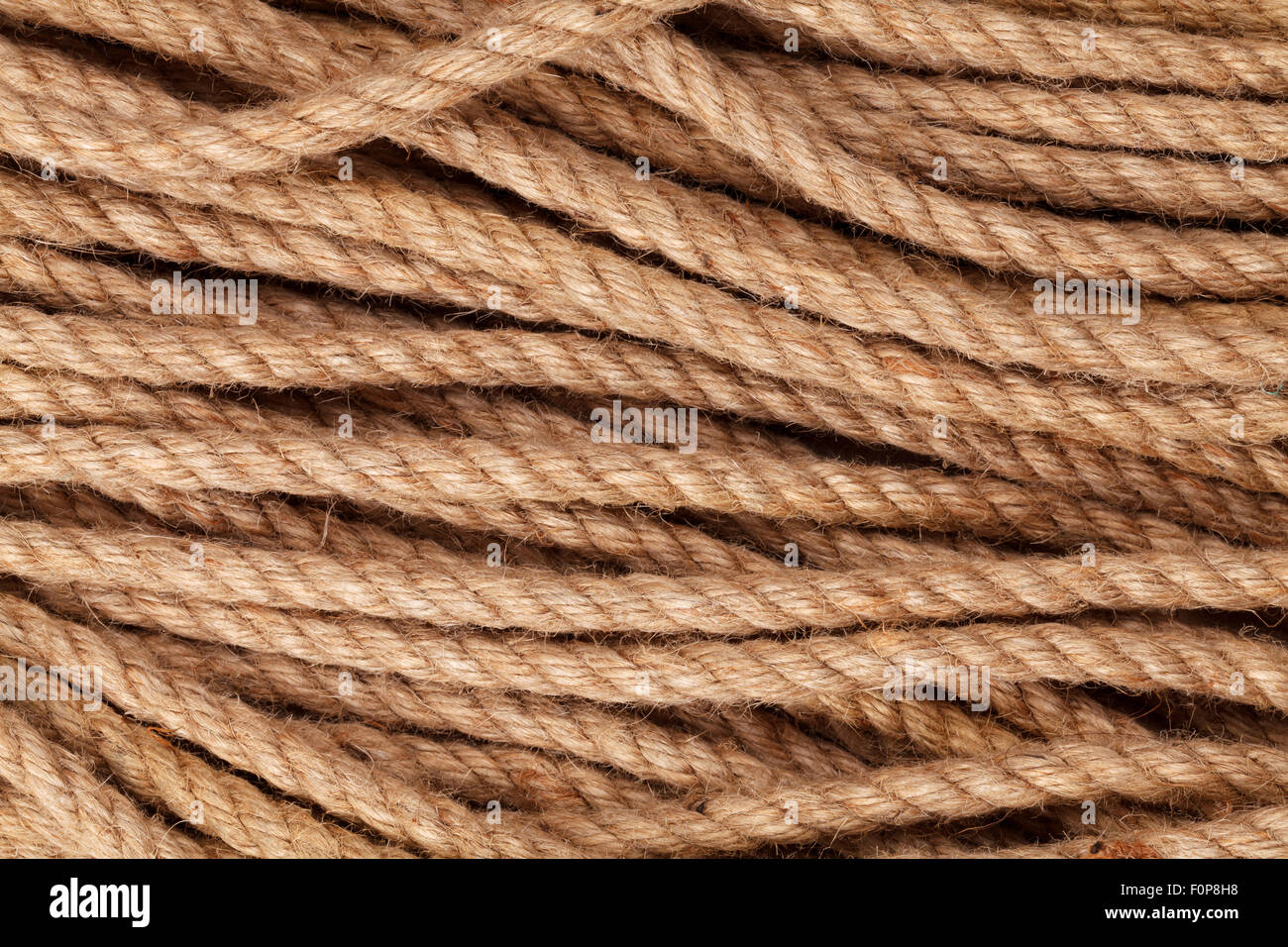 Old marine rope texture background Stock Photo - Alamy
