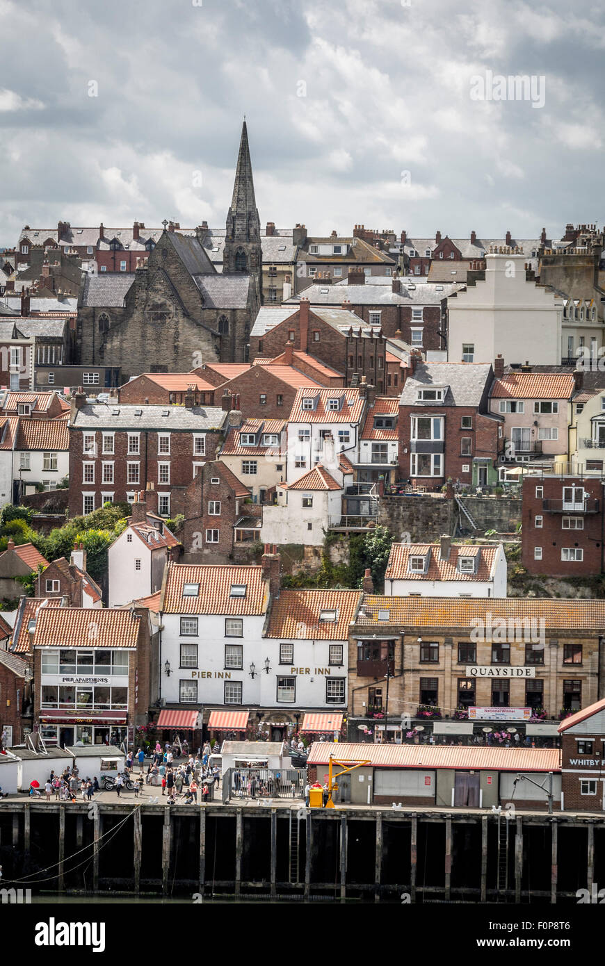 Whitby skyline hi-res stock photography and images - Alamy
