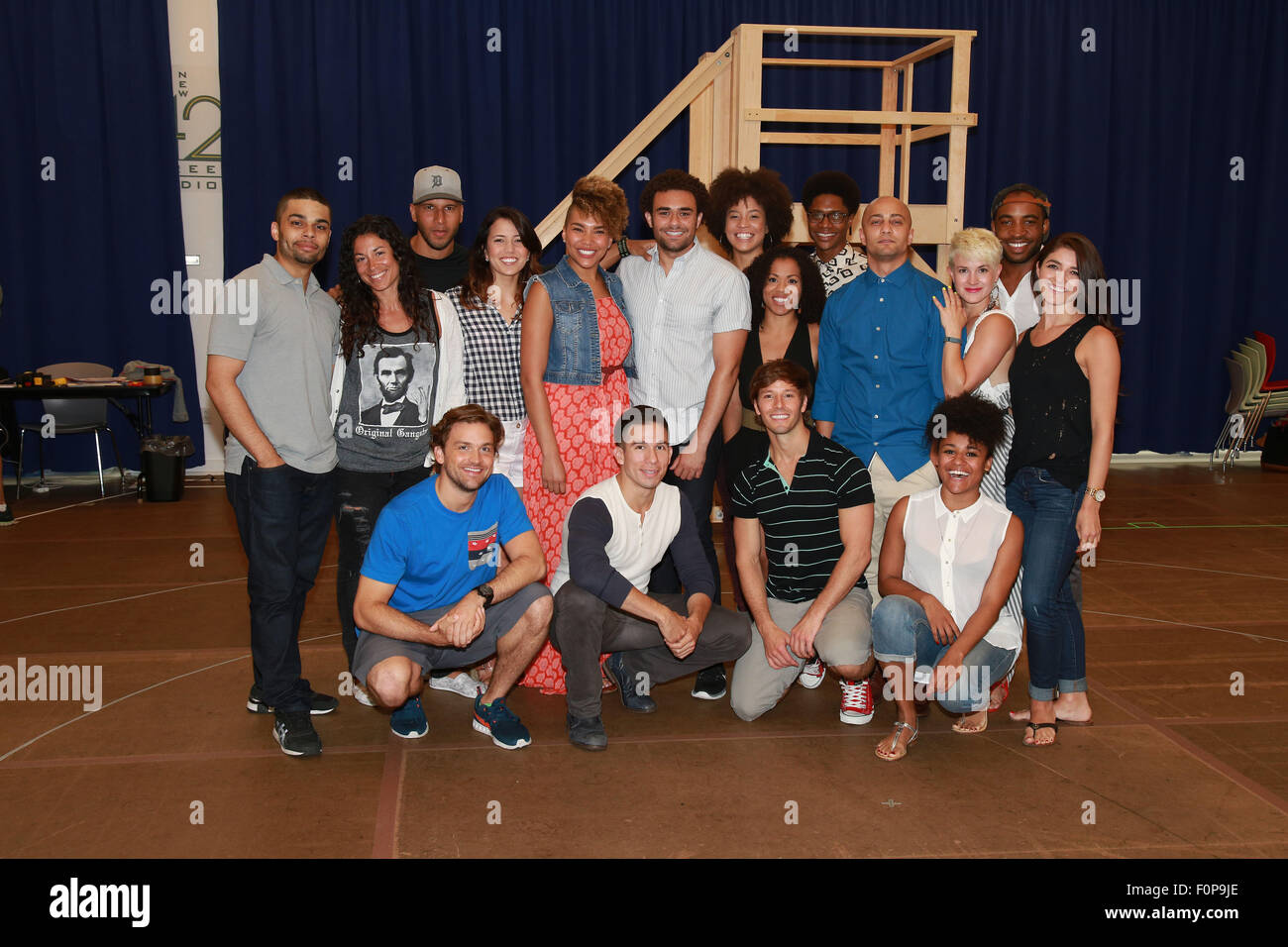 Hamilton broadway cast hi-res stock photography and images - Alamy