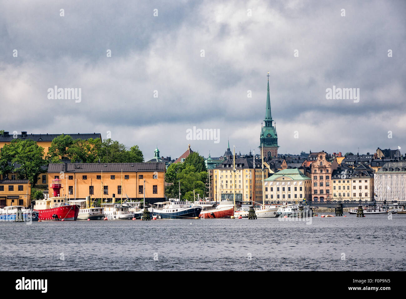 View to the capital of Sweden, Stockholm Stock Photo - Alamy