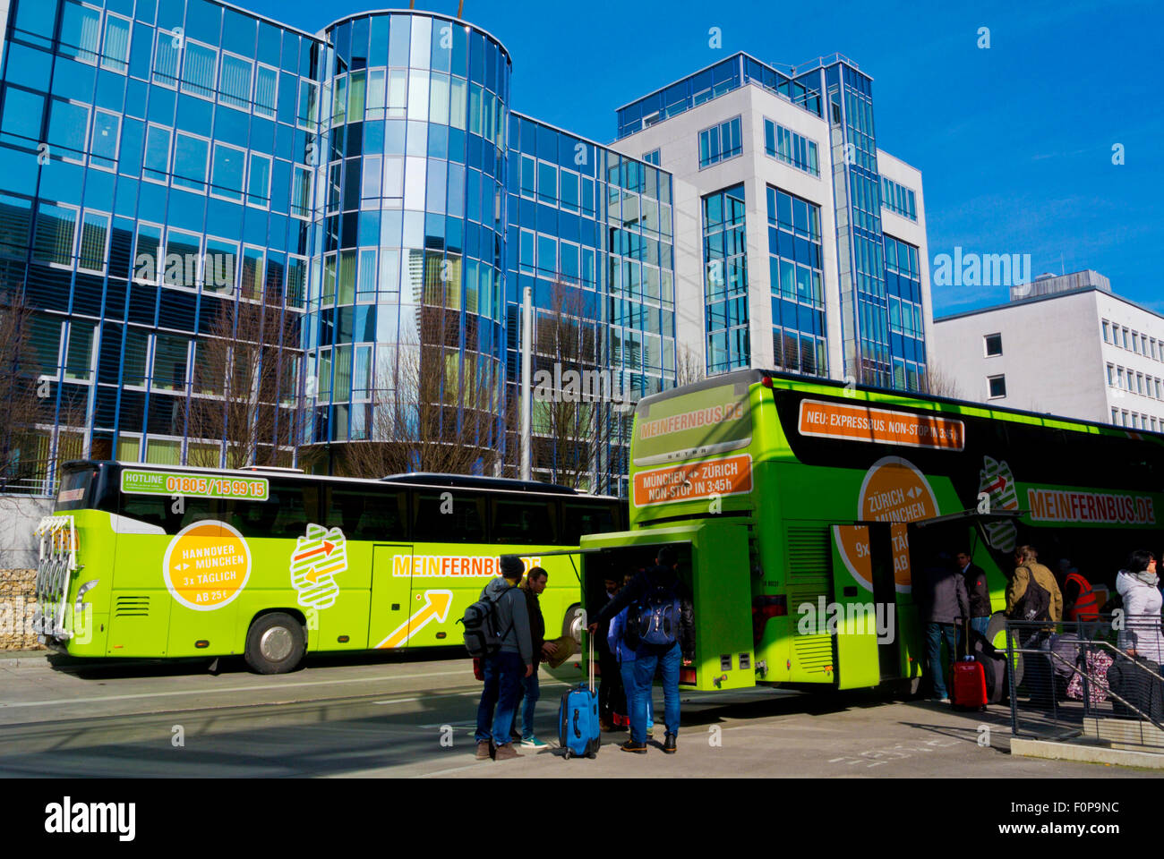 Central bus station munich hi-res stock photography and images - Alamy