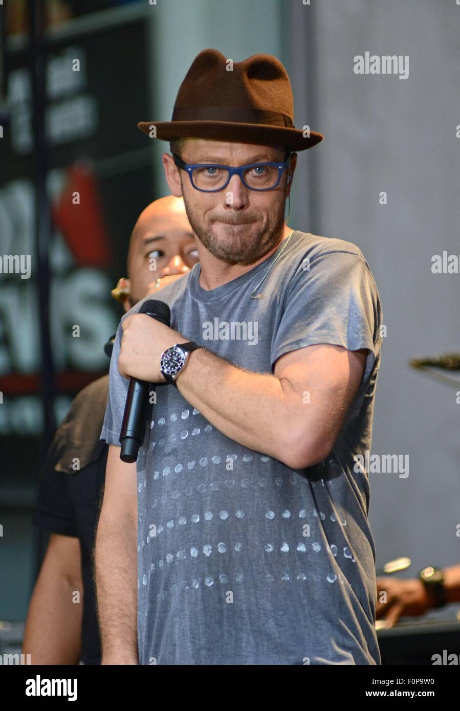 New York, NY, USA. 19th Aug, 2015. Toby Mac, performing for Fox ...