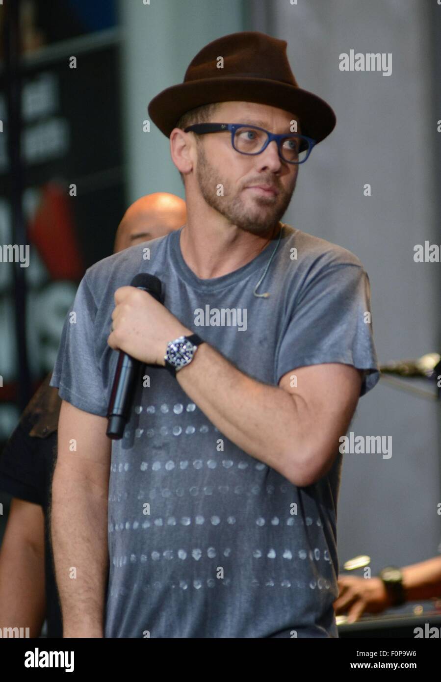 New York, NY, USA. 19th Aug, 2015. Toby Mac, performing for Fox ...