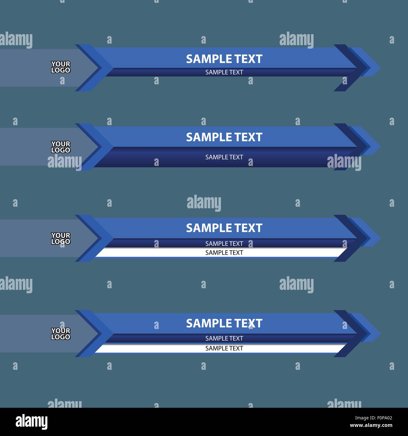 lower third banner Stock Vector Image & Art - Alamy