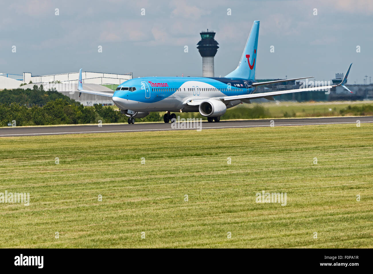 G-TAWB Thomson Airways Boeing 737-800 manchester airport England uk ...