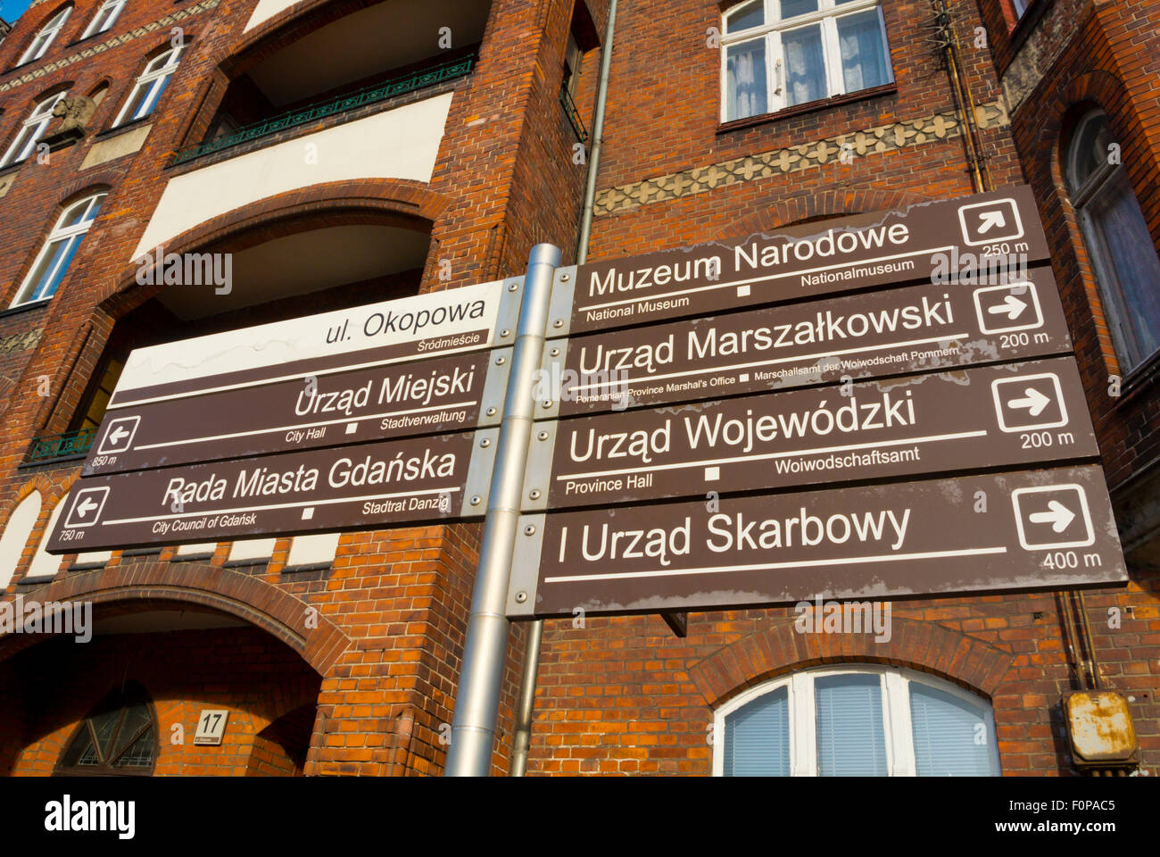 Street Sign Poland Stock Photos & Street Sign Poland Stock Images - Alamy