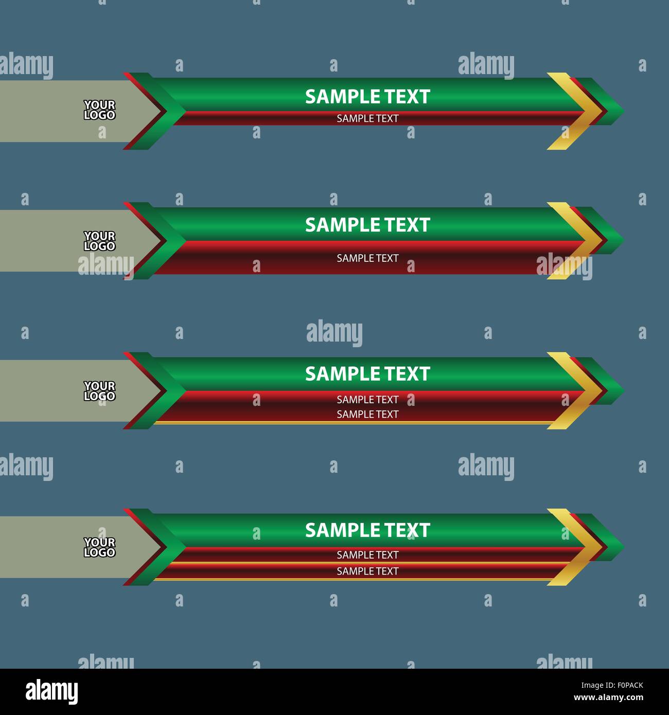 lower third banner Stock Vector Image & Art - Alamy