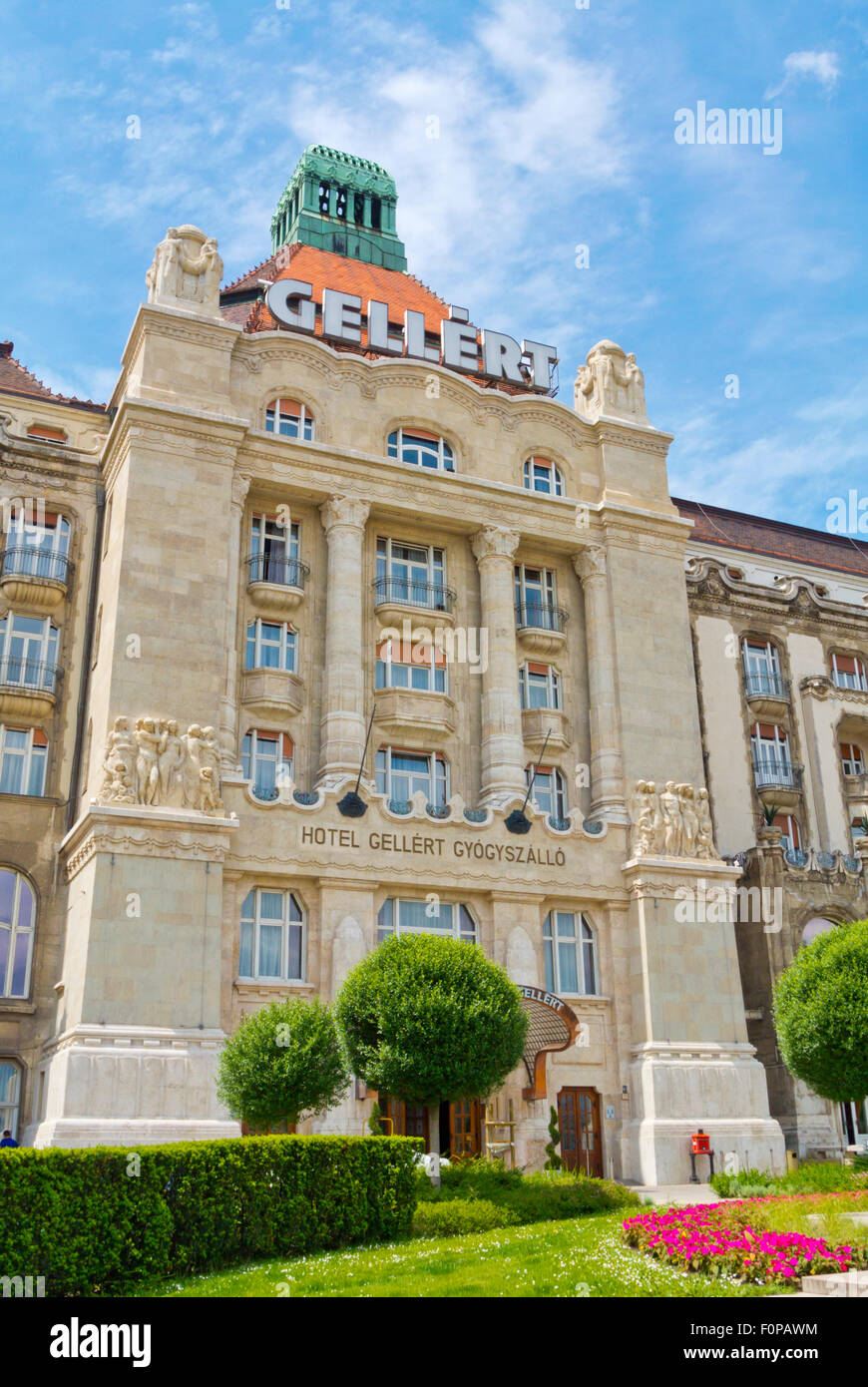 Budapest baths gellert hi-res stock photography and images - Alamy