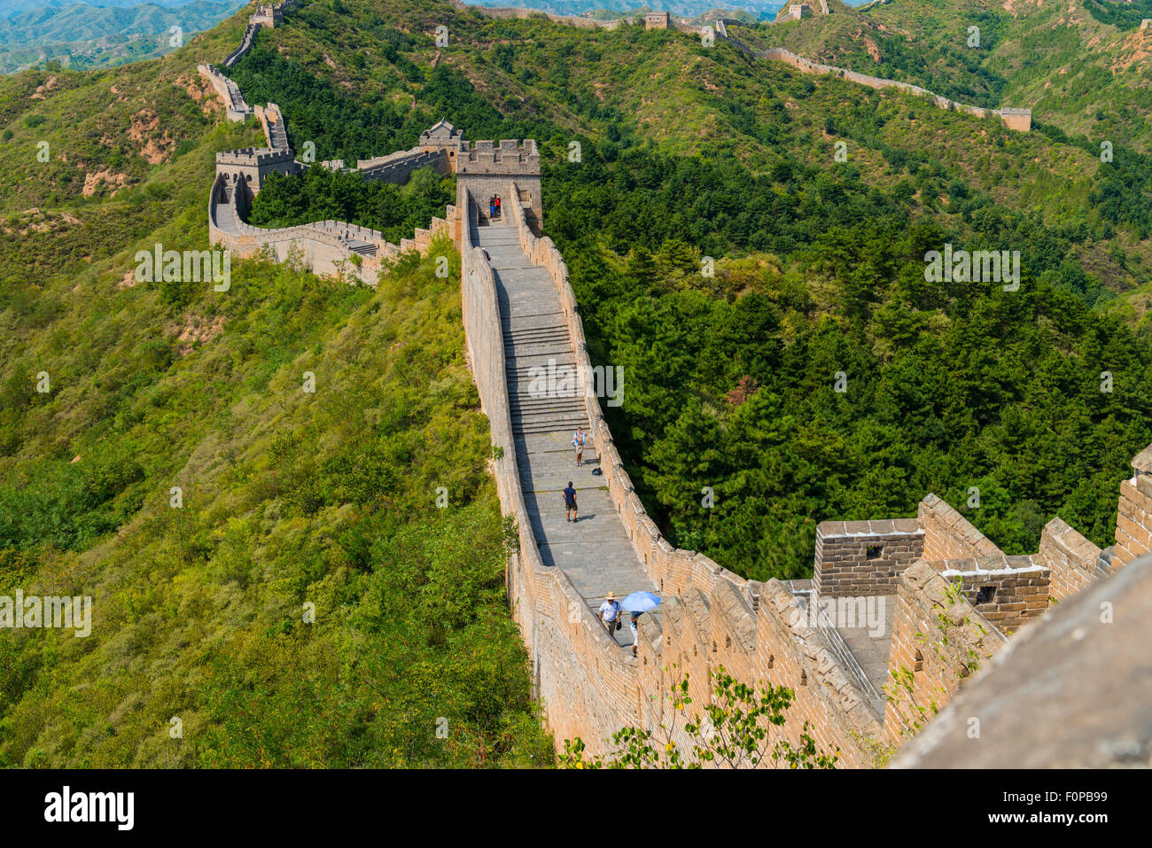 The Great Wall at Jinshanling in China Stock Photo - Alamy