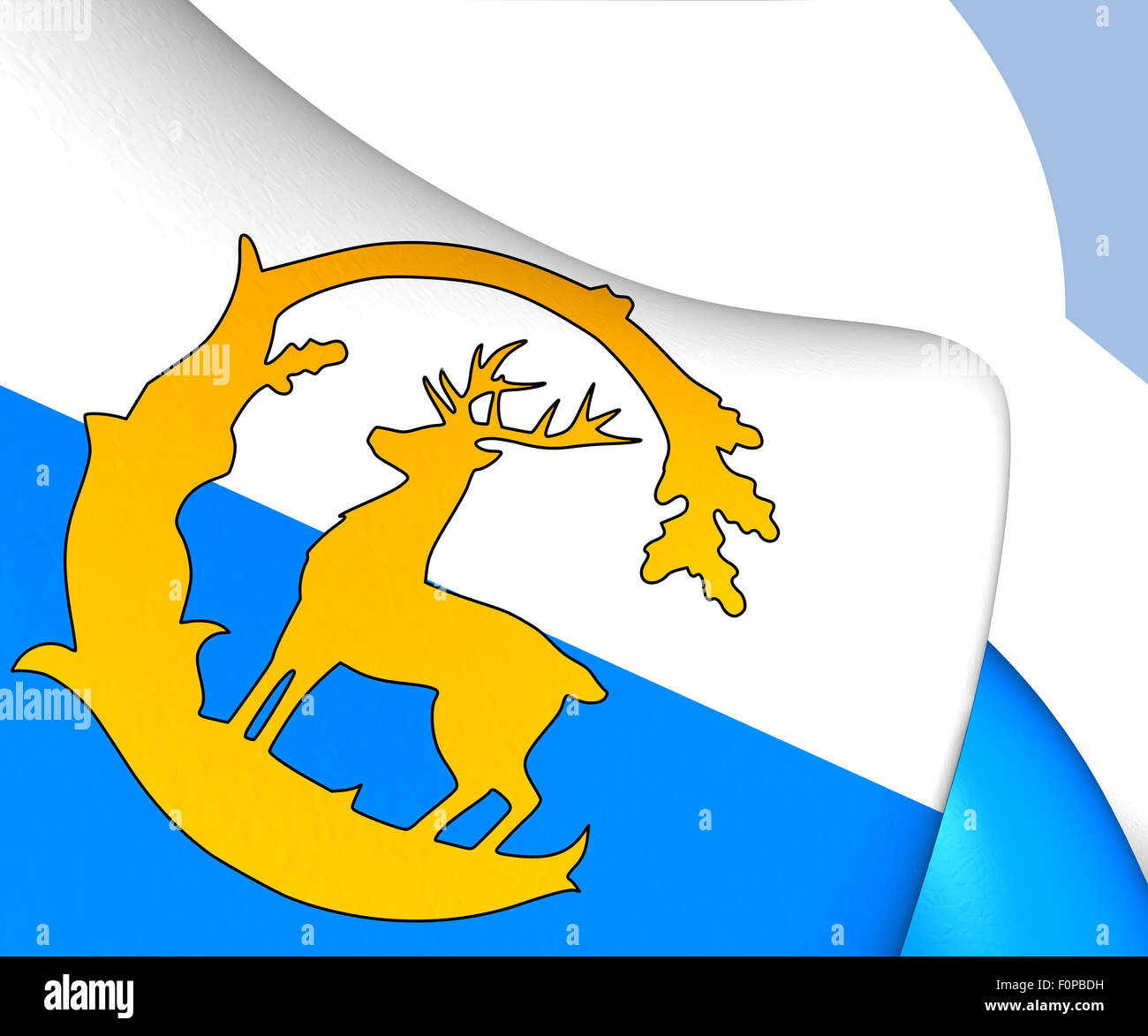 Flag of Berkshire County, England. Close Up Stock Photo - Alamy