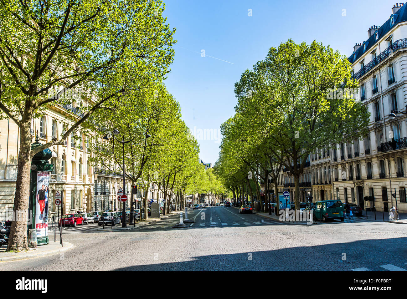 France Paris street Stock Photo - Alamy